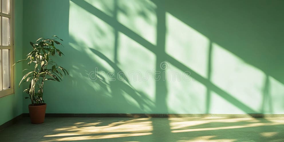 Light Green Wall Texture with Subtle Grunge Patterns Enhanced by Soft ...