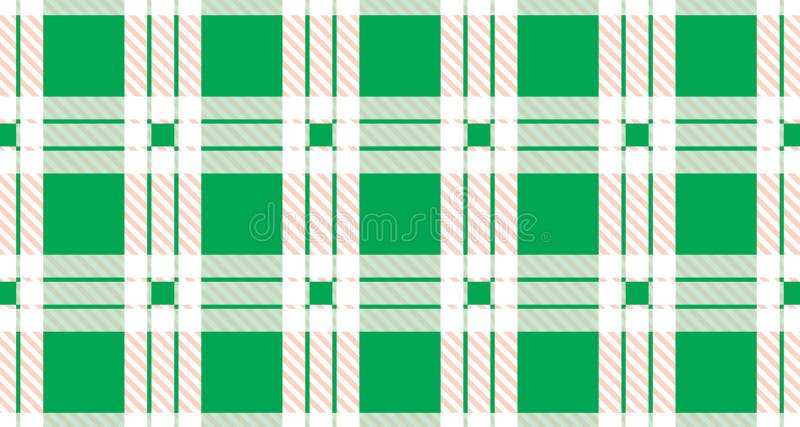 Light Green and White Tartan Plaid Pattern.Vector Illustration Stock ...