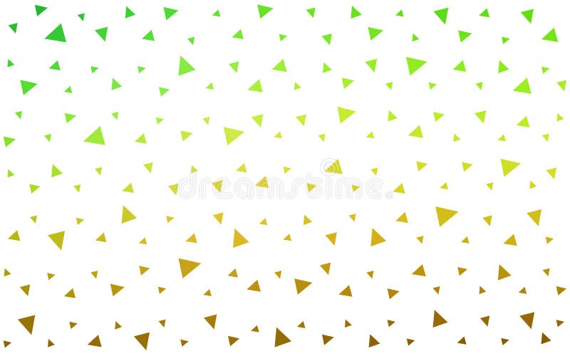Light Green, Yellow Vector Polygonal Pattern. Stock Vector ...