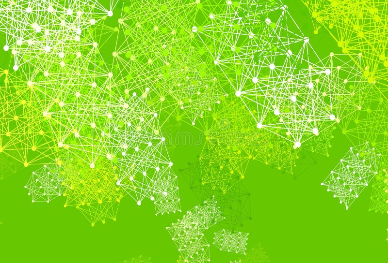 Light Green, Yellow Vector Template with Artificial Intelligence ...