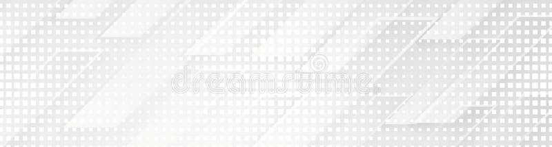 Light Grey Abstract Technology Header Banner Stock Vector ...
