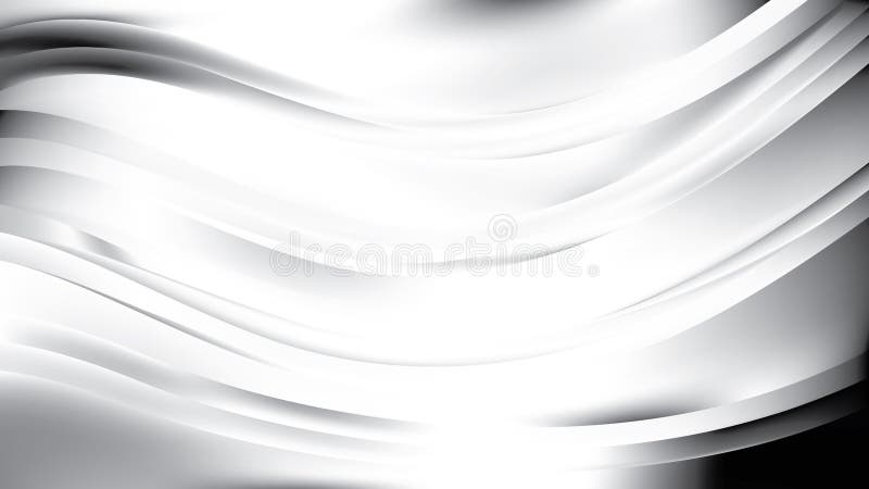 Light Grey Abstract Wave Background Vector Stock Vector - Illustration ...