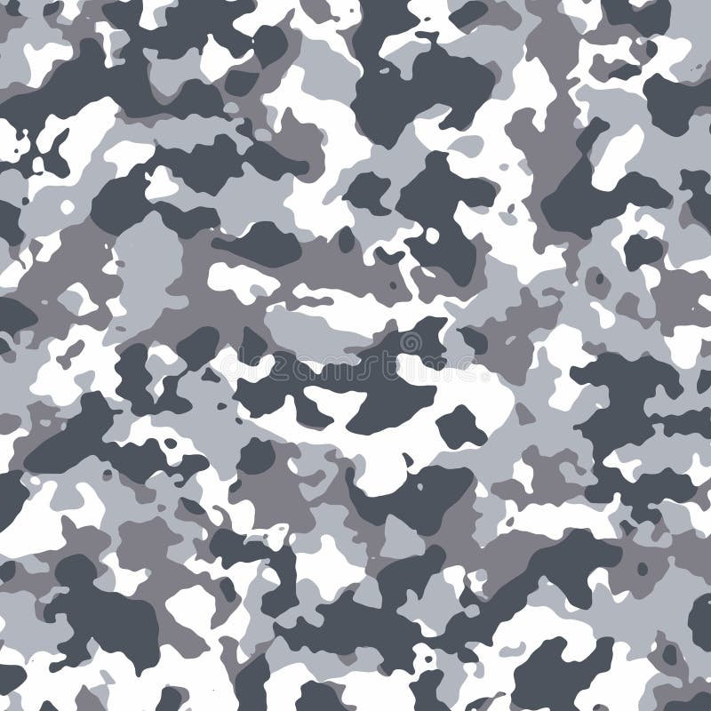 Light Grey or Black White Camouflage. Military Camouflage Stock ...
