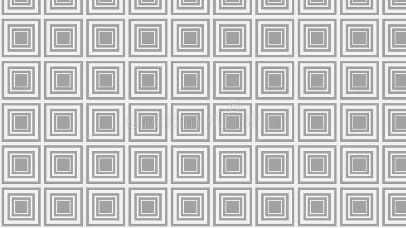Concentric Squares Symbol, Isolated on White Background Stock Vector ...