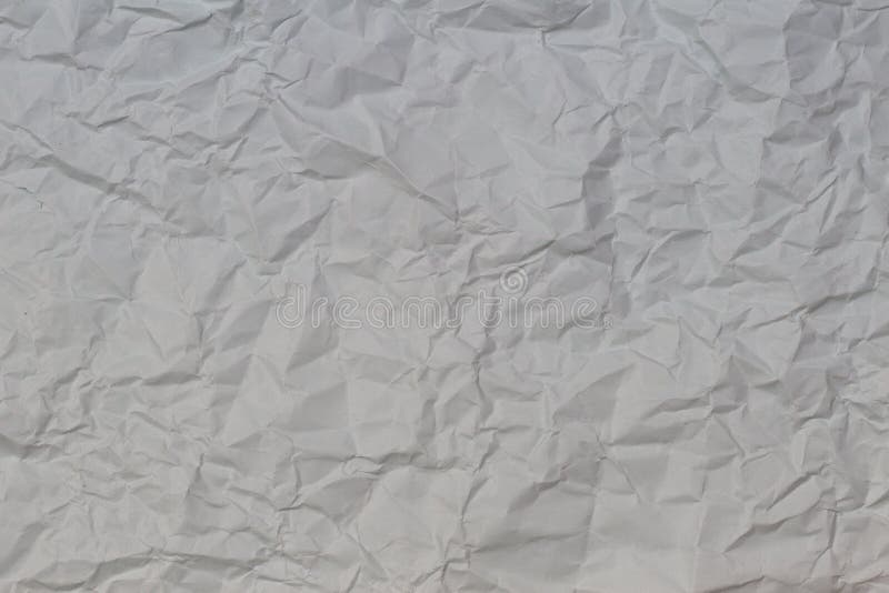 Grey crumpled paper stock photo. Image of crease, crumple - 6444652