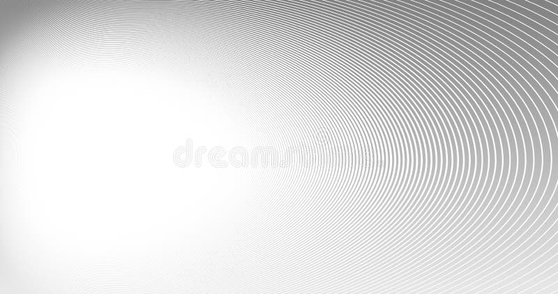 Light Grey Lines in 3D Perspective Vector Abstract Background, Dynamic ...