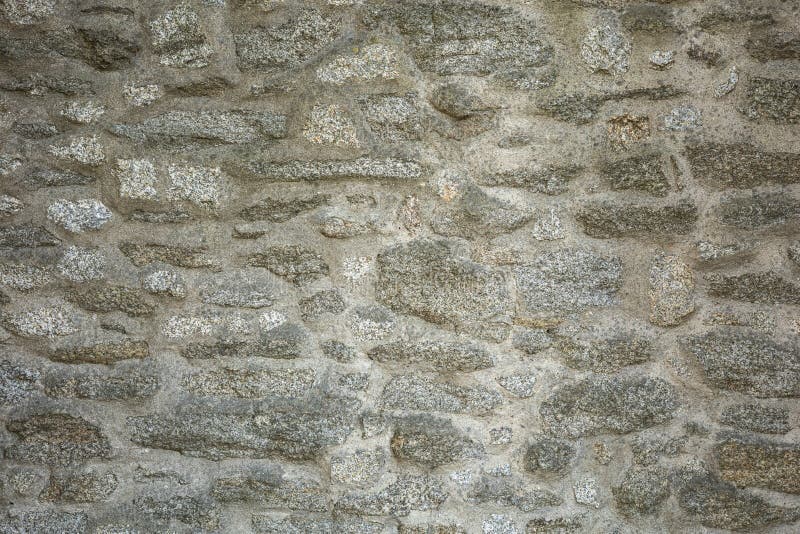 A Light Grey, Medieval Stone Wall Background. Stock Photo - Image of ...