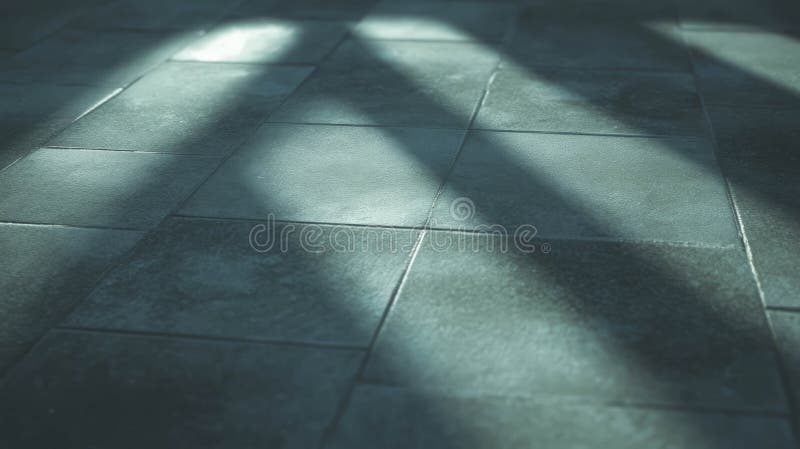 Light Grey Slate Ceramic Tile Texture with Soft Shadows for Interior ...