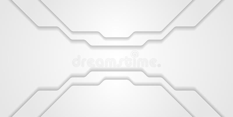 Light Grey Technology Concept Abstract Background Stock Vector ...