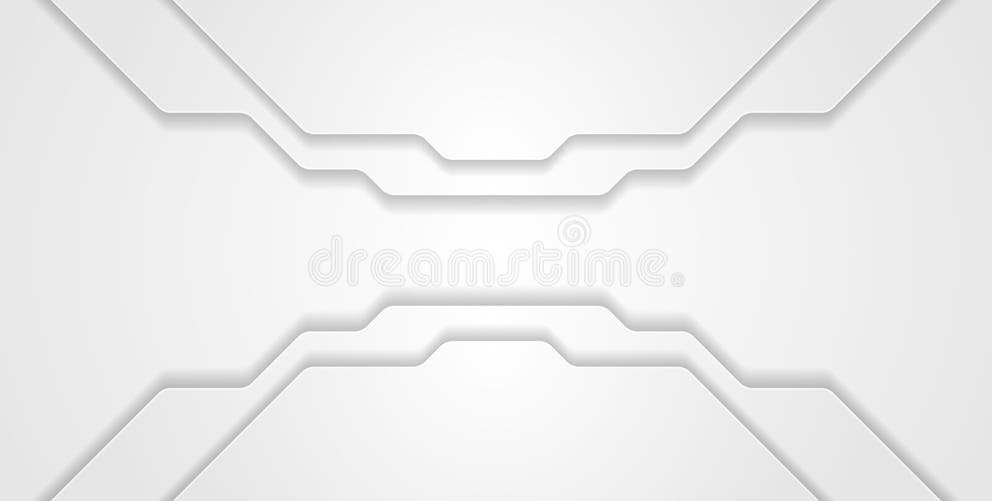Light Grey Technology Concept Abstract Background Stock Vector ...
