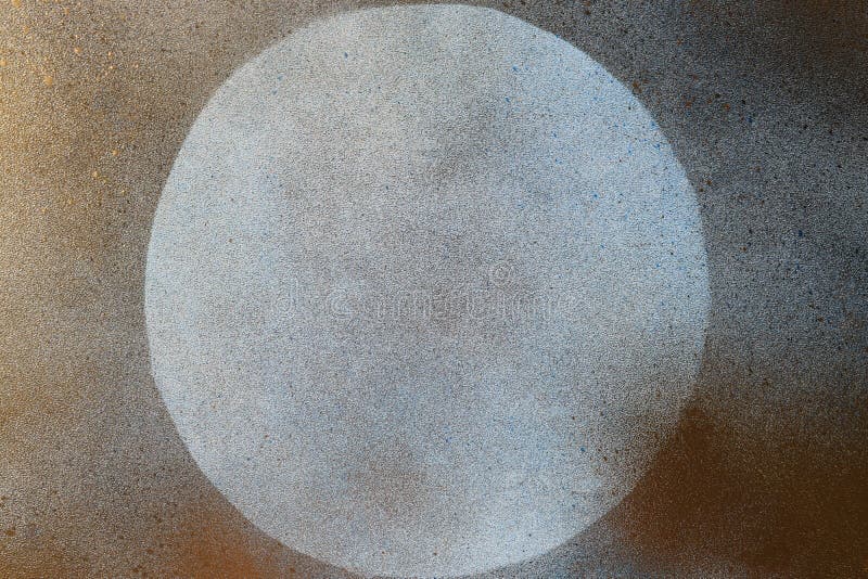 Light Grey Textured Background Covered with Golden Spray Paint and ...