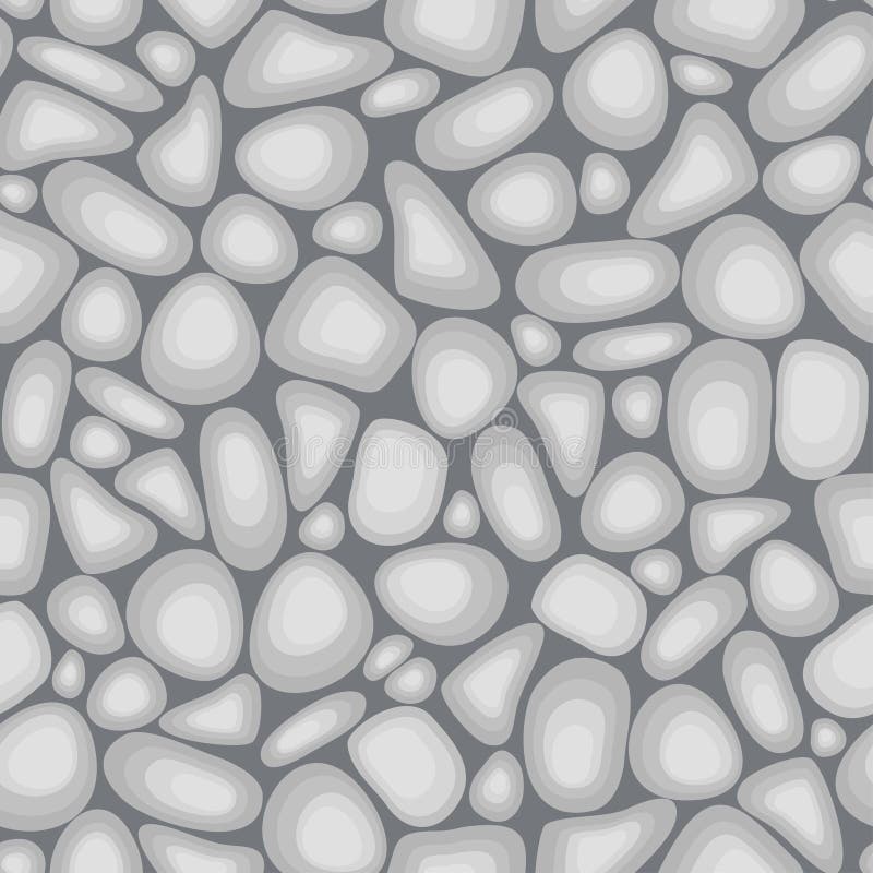 Light Grey Vector Pebble Texture Stock Vector - Illustration of ...