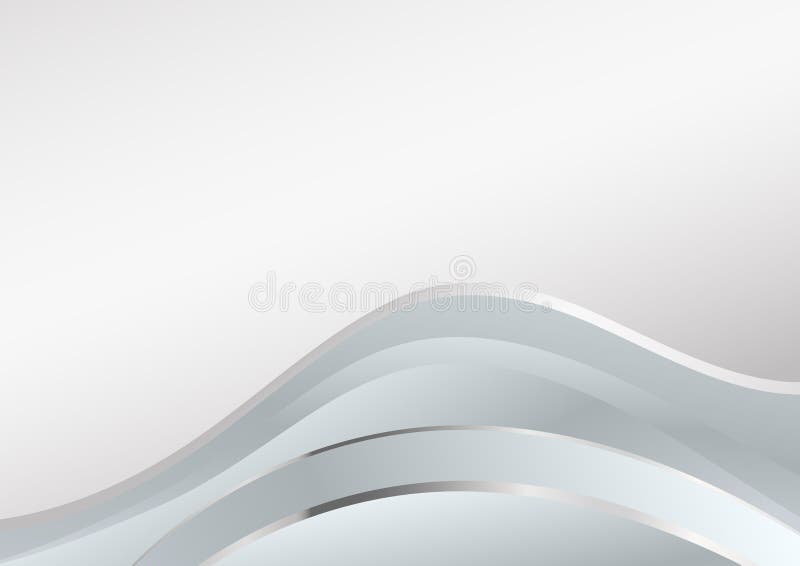Light Grey Wave Background Template with Space for Your Text Beautiful ...