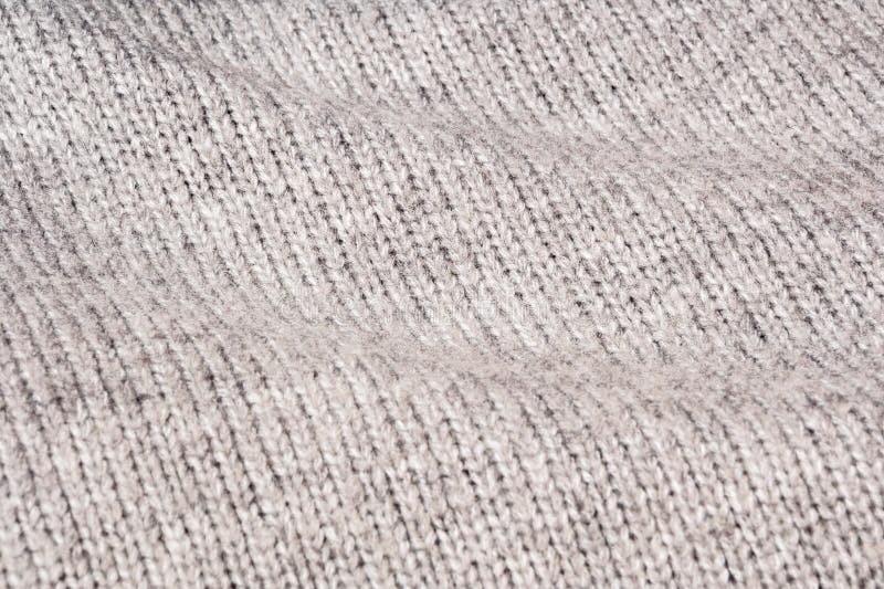 Light Grey Wool Knitted Fabric Stock Image - Image of fashion, tail ...