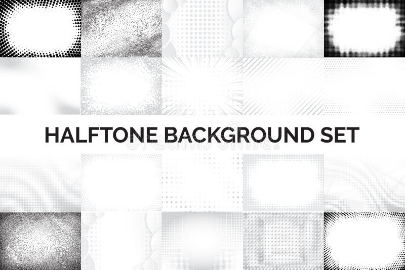 Light Halftone Background for Web Layout Stock Vector - Illustration of ...