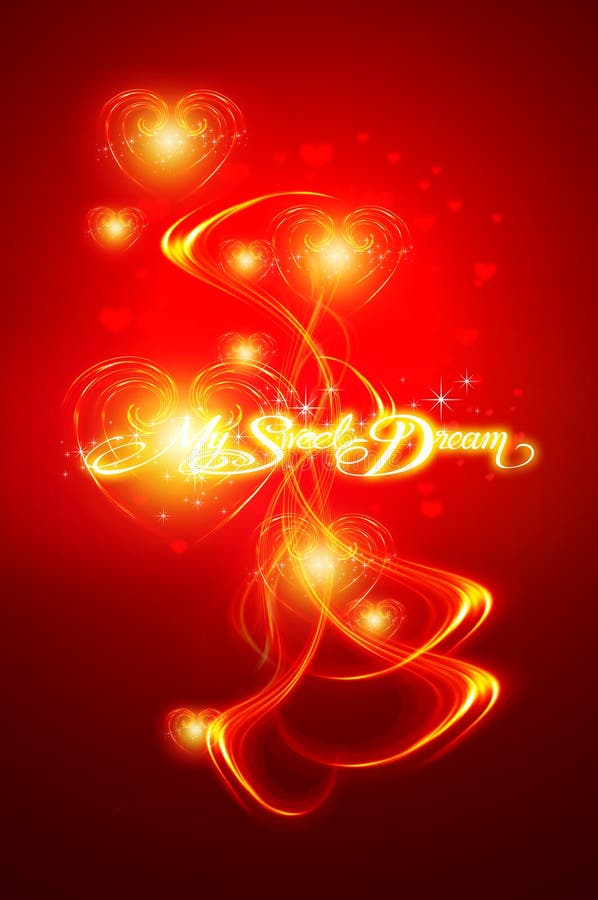 Light heart background stock illustration. Illustration of valentine ...