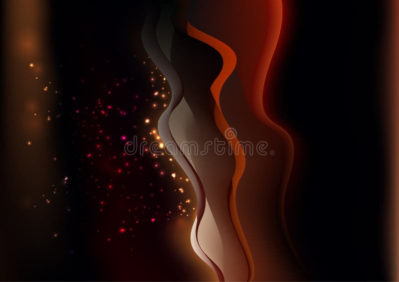 Light Heat Creative Background Vector Illustration Design Stock Vector ...