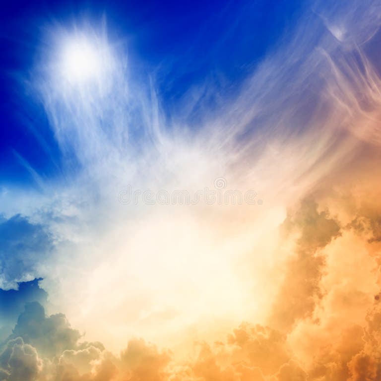Light from heaven stock photo. Image of idyllic, heaven - 17401970