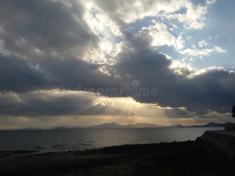 Light from heaven stock photo. Image of sunrise, heaven - 264310444