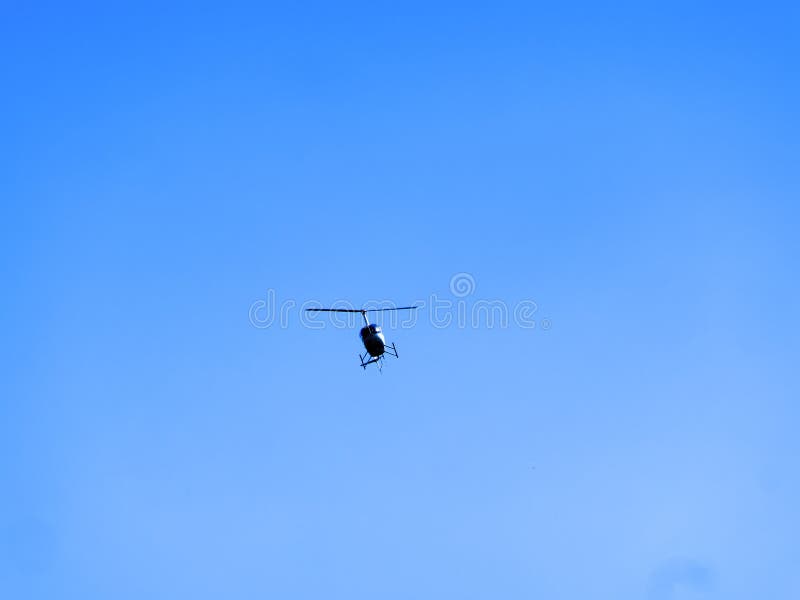 Helicopter in Fog at Ice Sea. Stock Photo - Image of outdoor, pack ...