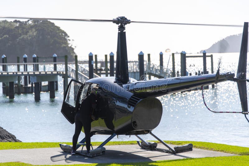 Light Helicopter stock image. Image of airport, copter - 329383871