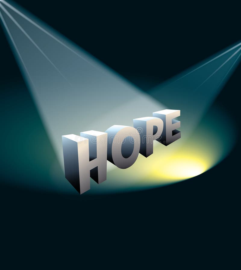 The Word Hope Written in the Sand Stock Photo - Image of ocean, texture ...