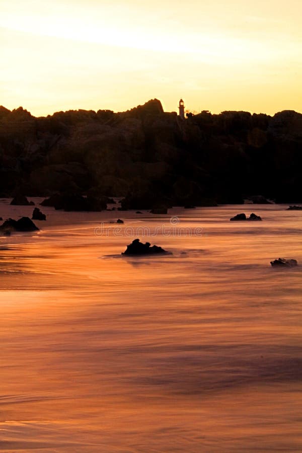 Light house sunset stock photo. Image of coast, attraction - 12356118