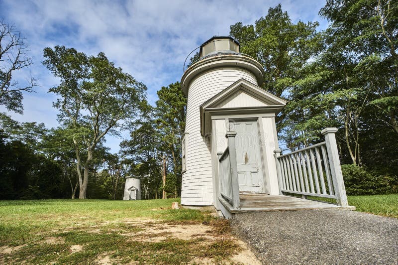 Light house and Tree. stock photo. Image of landmark - 72270496