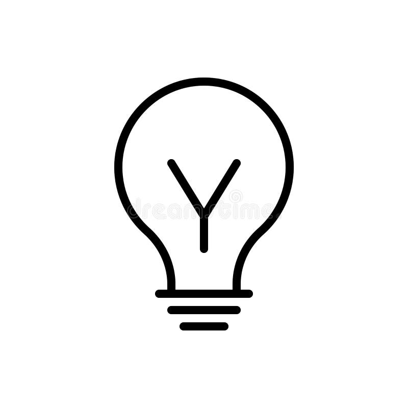 Light Icon, Bright Icon Vector Illustration Stock Vector - Illustration ...