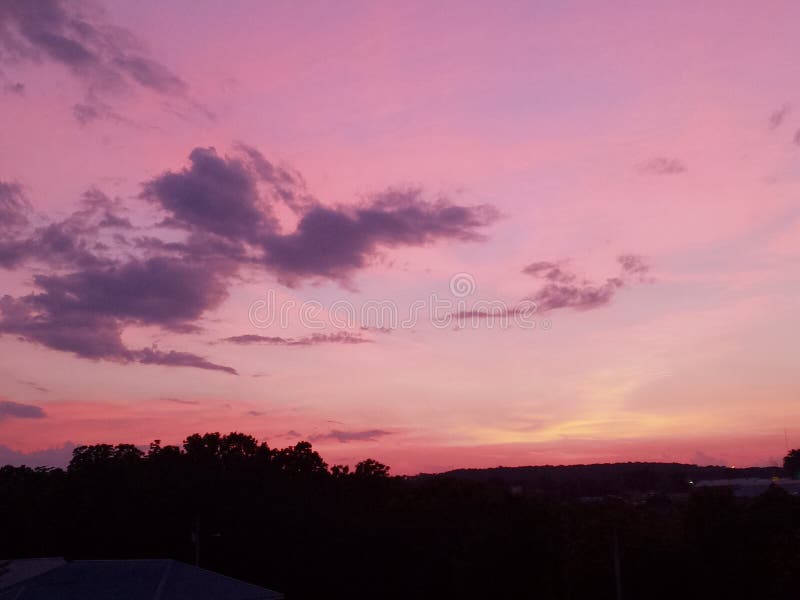 A Light ignited stock image. Image of evening, horizon - 222361591