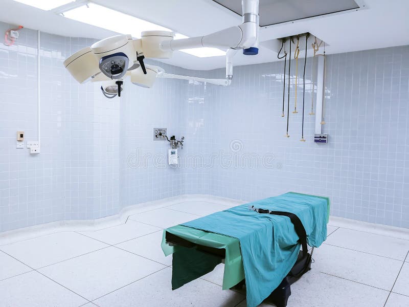 Light Illuminated in Surgery Operating Room in Hospital Stock Photo ...