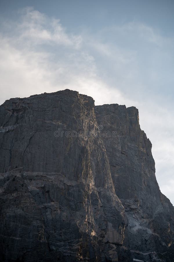 Light Illuminating Mountains in Rocky Mountain National Park Stock ...