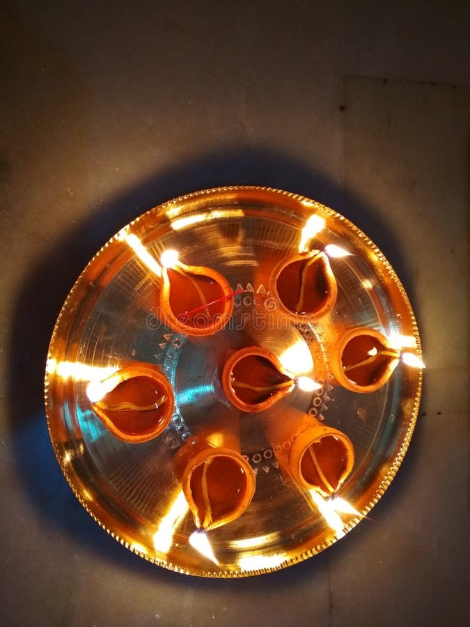 Light of indian festival stock photo. Image of diya - 171739472