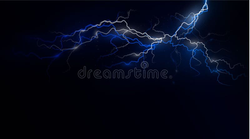 Light Isolated Vector Blue Lightning Png. Magic Light Abstract Lines ...