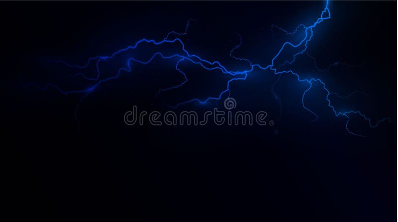 Light Isolated Vector Blue Lightning Png. Magic Light Abstract Lines ...