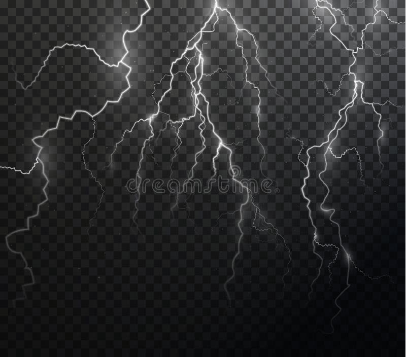 Light Isolated Vector Lightning Png. Magic Light Abstract Lines ...