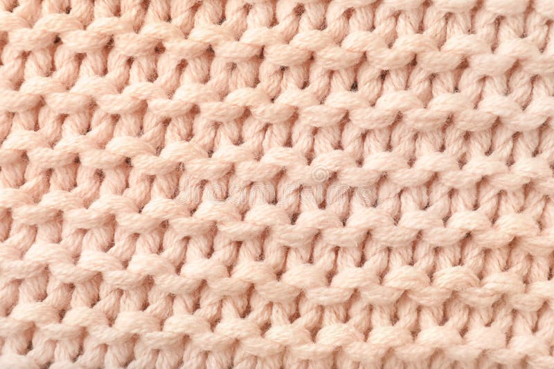 Knitted Fabric Texture, Closeup Stock Photo - Image of decorative ...