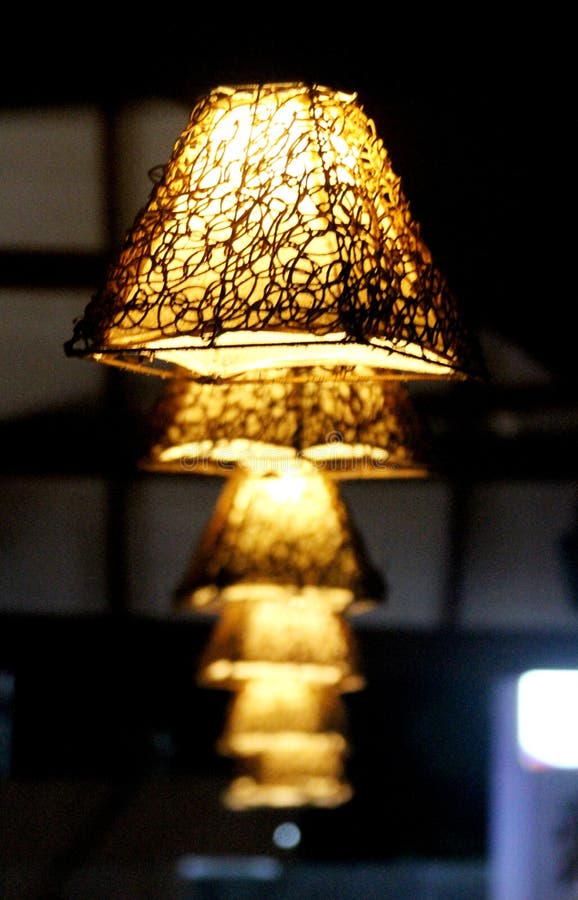 Light Lamp Cafe Night when You Falling in Love Stock Image - Image of ...