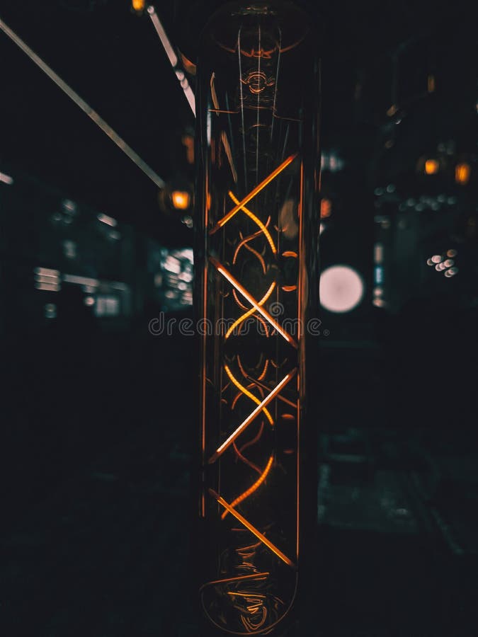 Light Lamp Macro Dark Night Stock Photo - Image of macro, light: 168760014