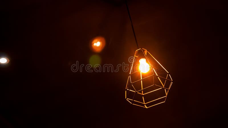 Light of Lantern on the Old House Stock Image - Image of light, house ...