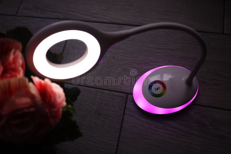 Light with the LED and RGB Light. Light Switching, Stock Image - Image ...