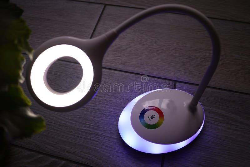 Light with the LED and RGB Light. Light Switching, Stock Photo - Image ...