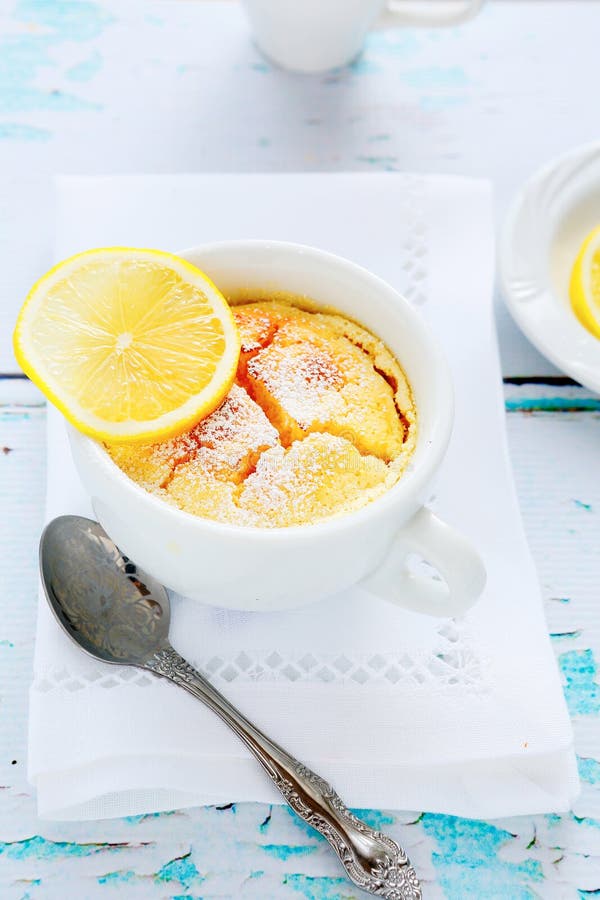 Light lemon pudding stock image. Image of cream, lemon - 37766069