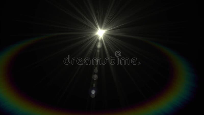Light Lens Flare from Left To Right Ray Animation Stock Footage - Video ...