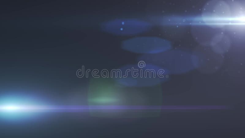 Light Lens Flare Motion in Up and Bottom Stock Footage - Video of ...