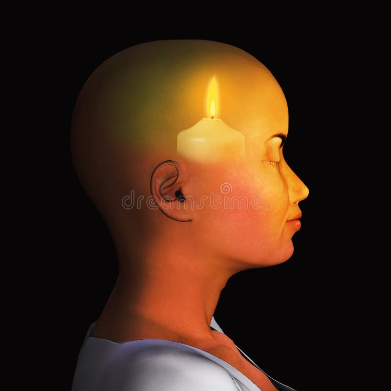 Light of life stock illustration. Illustration of consciousness - 45138922