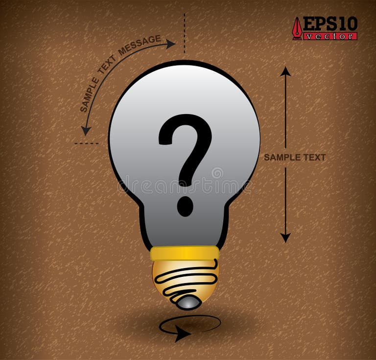 Question Mark Electricity Stock Illustrations – 980 Question Mark ...