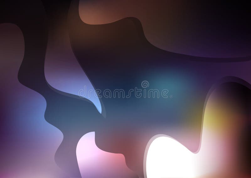 Light Lighting Digital Background Vector Illustration Design Stock ...
