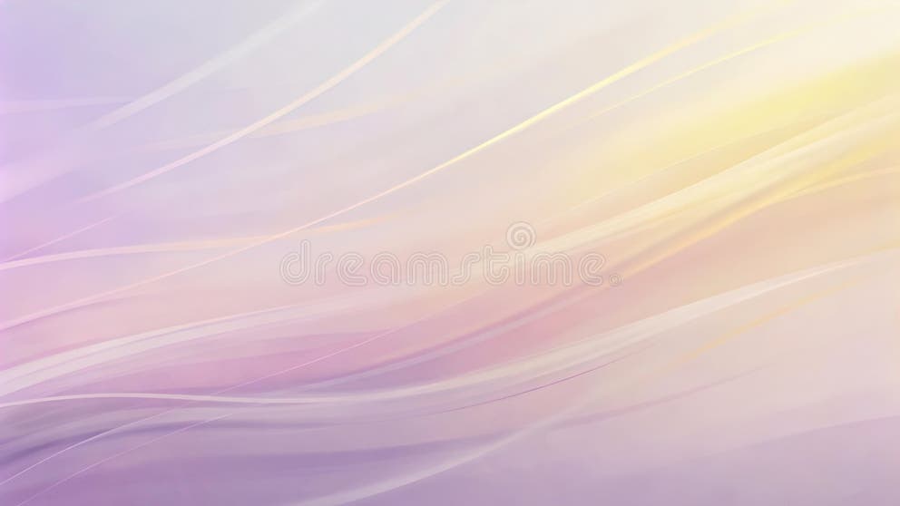 Light Lilac Fading into Soft Baby Yellow with Subtle Gradient Stock ...