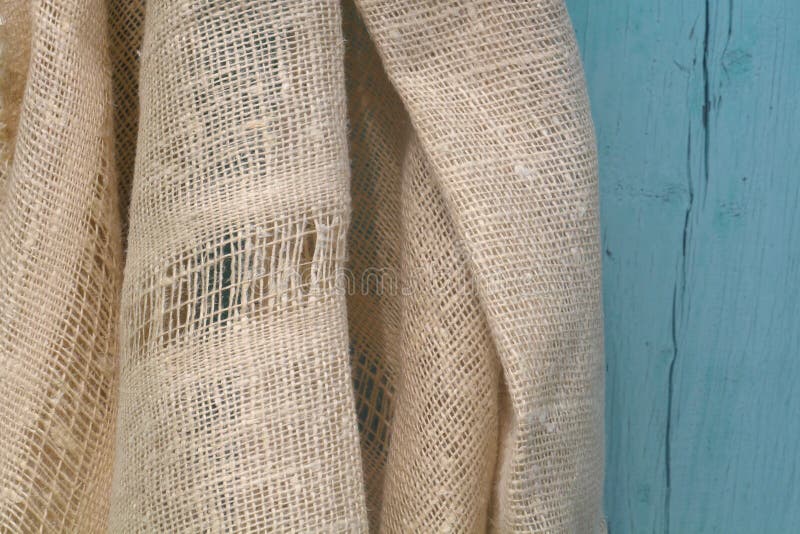 Light Linen Fabric . Natural Linen Fabric Texture . Crumpled Beige ...